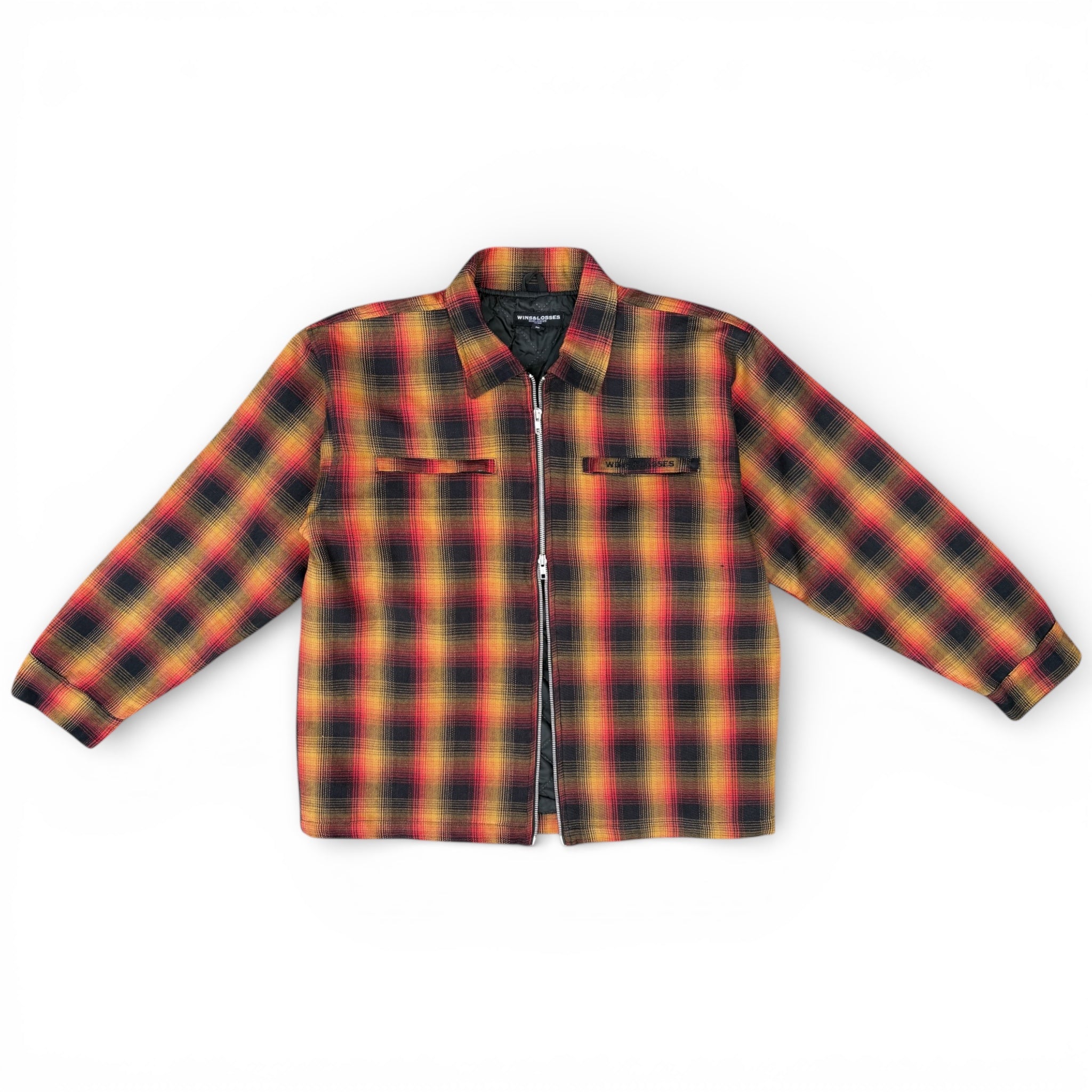 Flannel Double Zip up Jacket – Wins and Losses